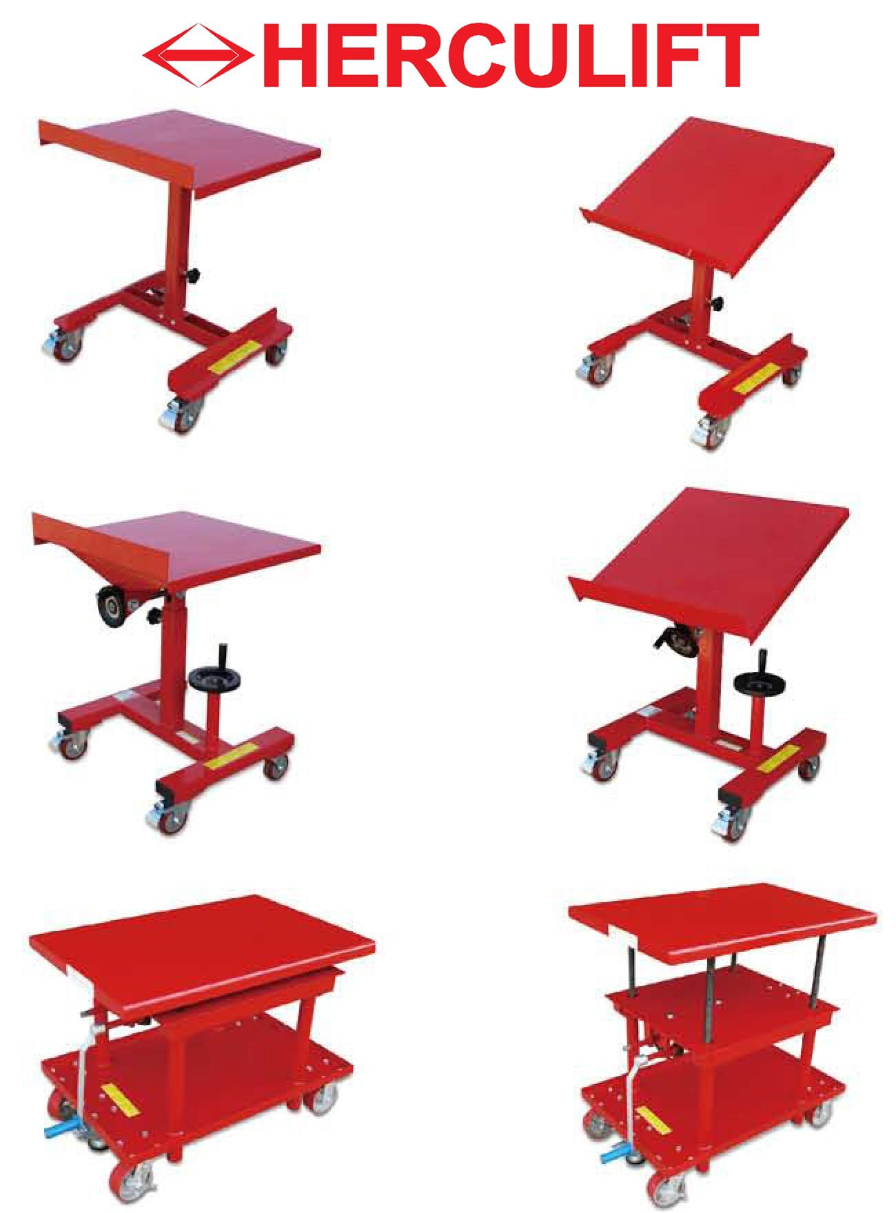 Mobile Scissors Lift Table - Electric Mobile Lift Table & Manual Lift Table